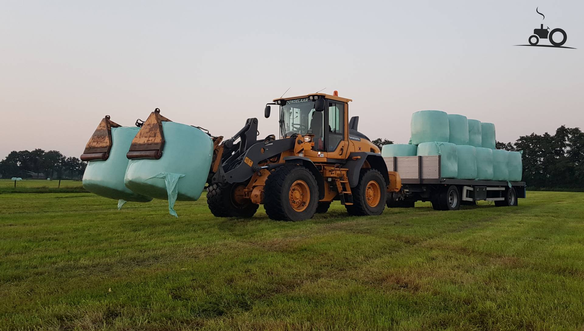 Foto Volvo L70H van Loon- en Verhuurbedrijf Donselaar