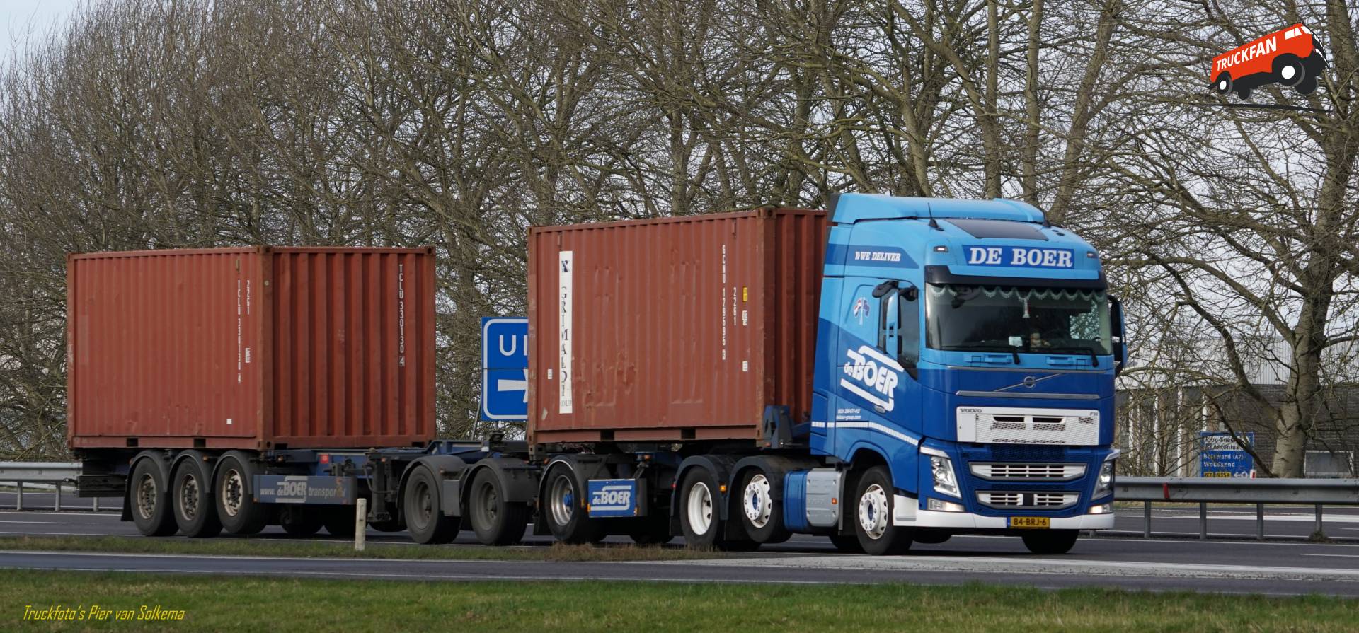 Foto Volvo FH 4th gen van De Boer Transport Beemster V.O.F.