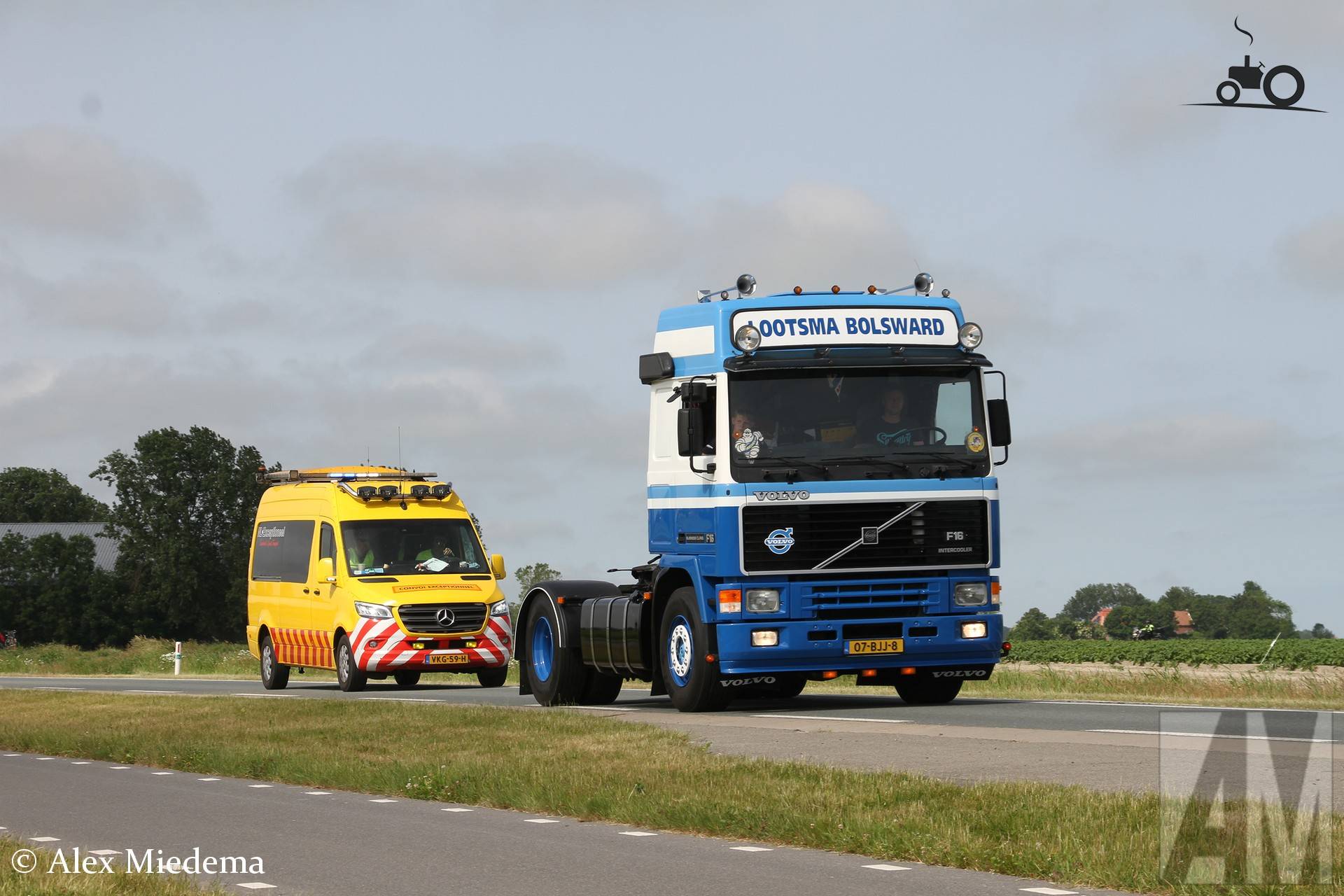 Foto Volvo F16 van Transport- en Opslagbedrijf A. Lootsma B.V.