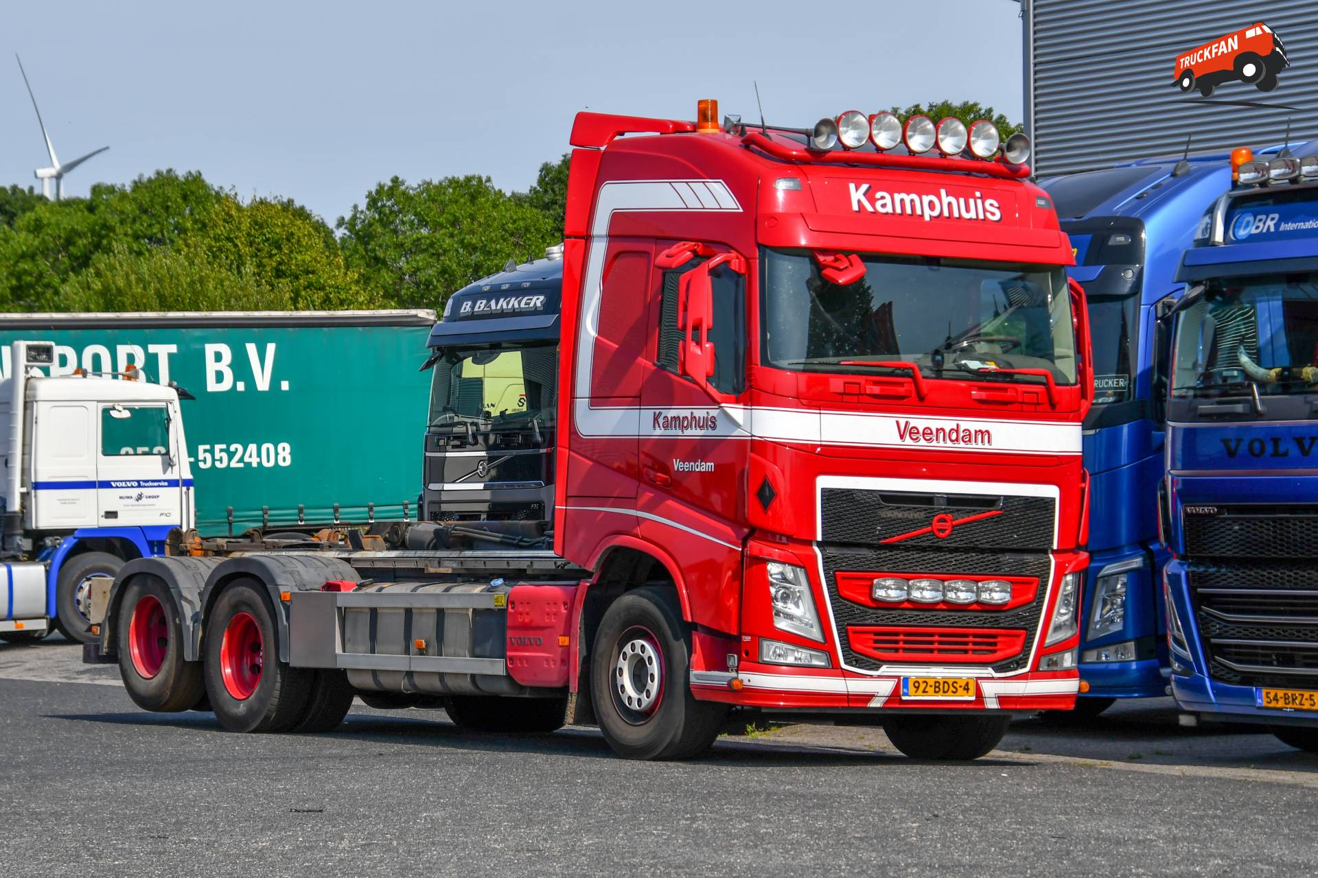 Foto Volvo FH 4th gen van Fa. H. Kamphuis en Zonen