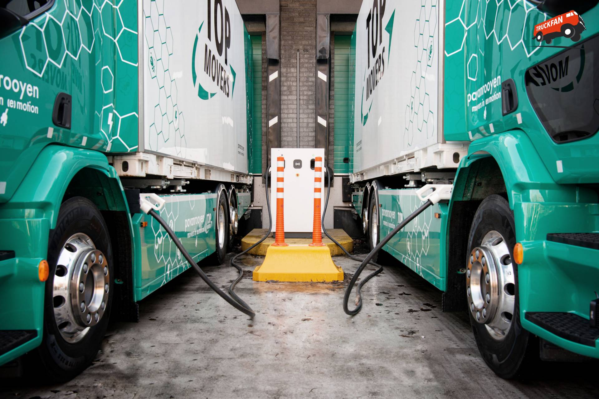 Foto Volvo FE electric van Transportbedrijf P.A. Van Rooyen B.V.