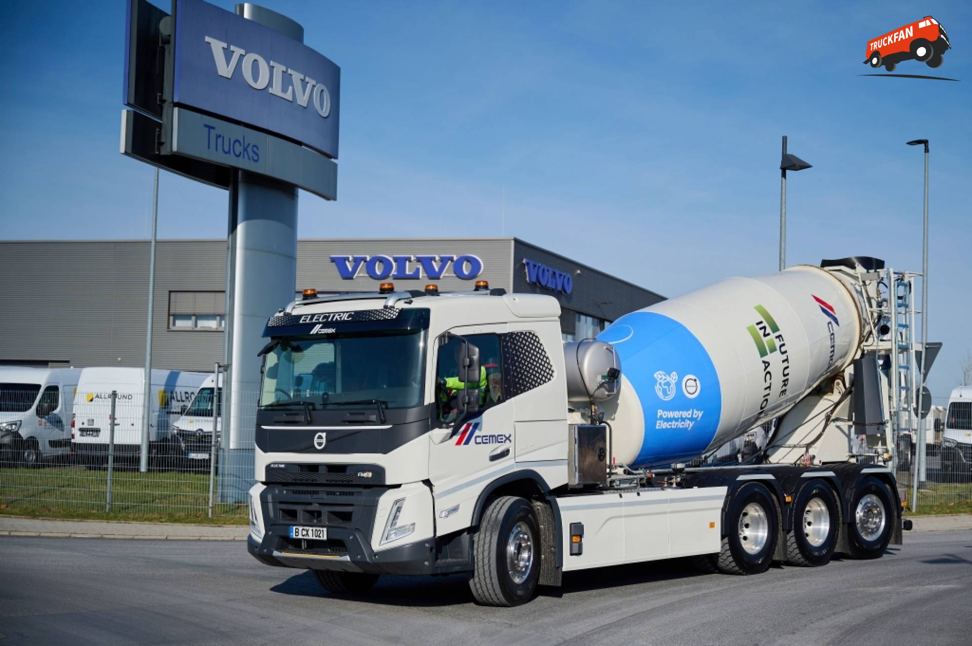 Foto Volvo FMX 3rd gen van Cemex Bouwmaterialen