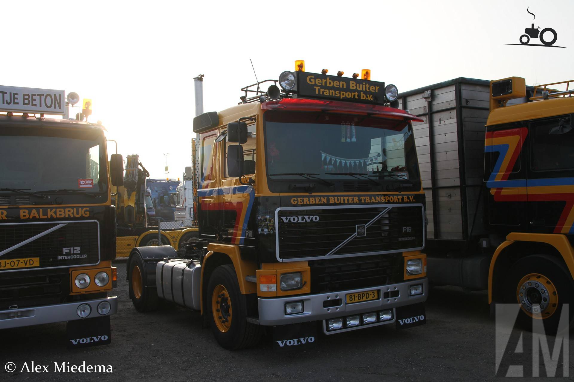 Foto Volvo F16 van Gerben Buiter Transport B.V.