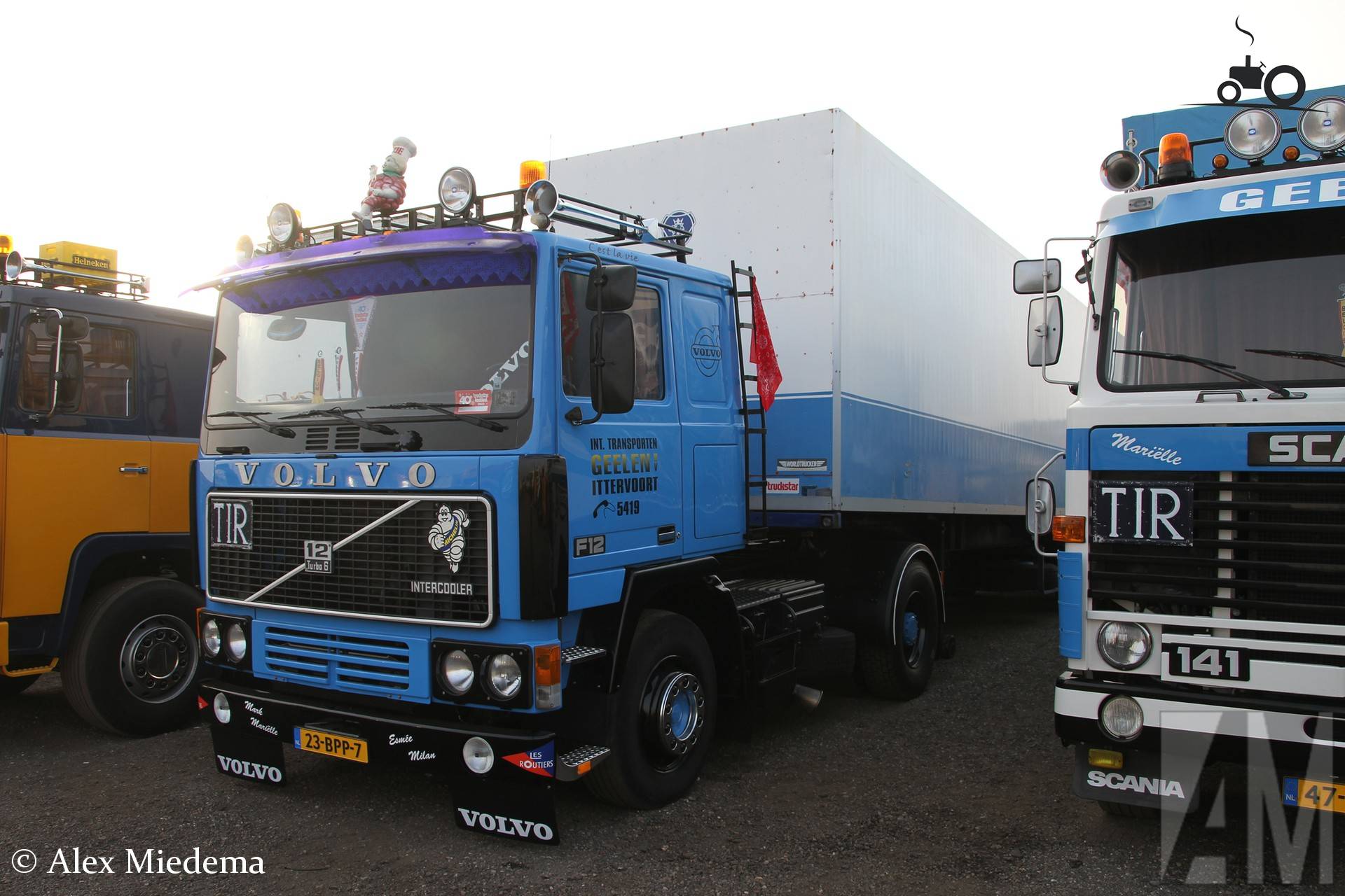 Foto Volvo F12 van Internationale Transporten Geelen