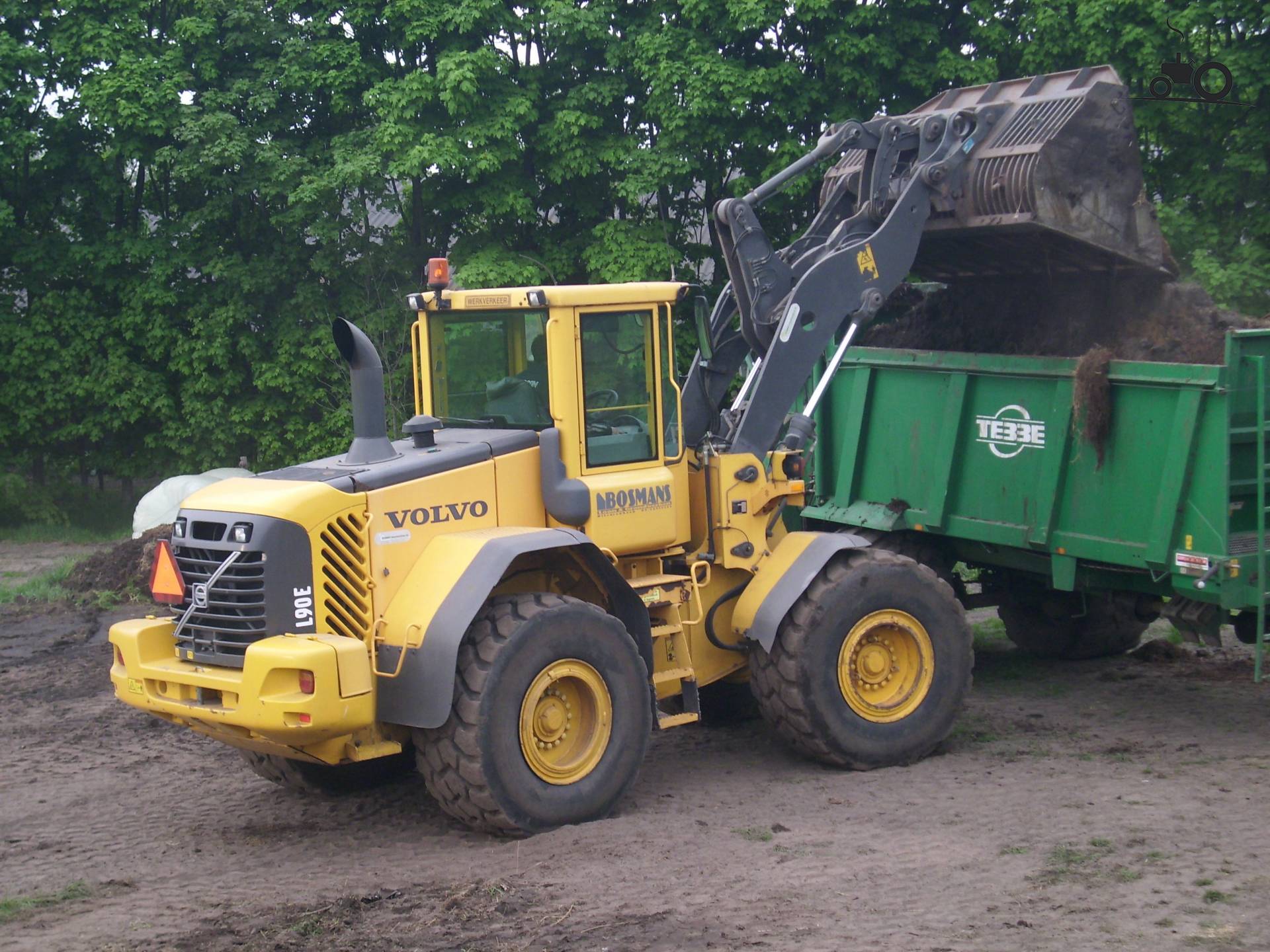 Foto Volvo L90E van Bosmans Hilvarenbeek
