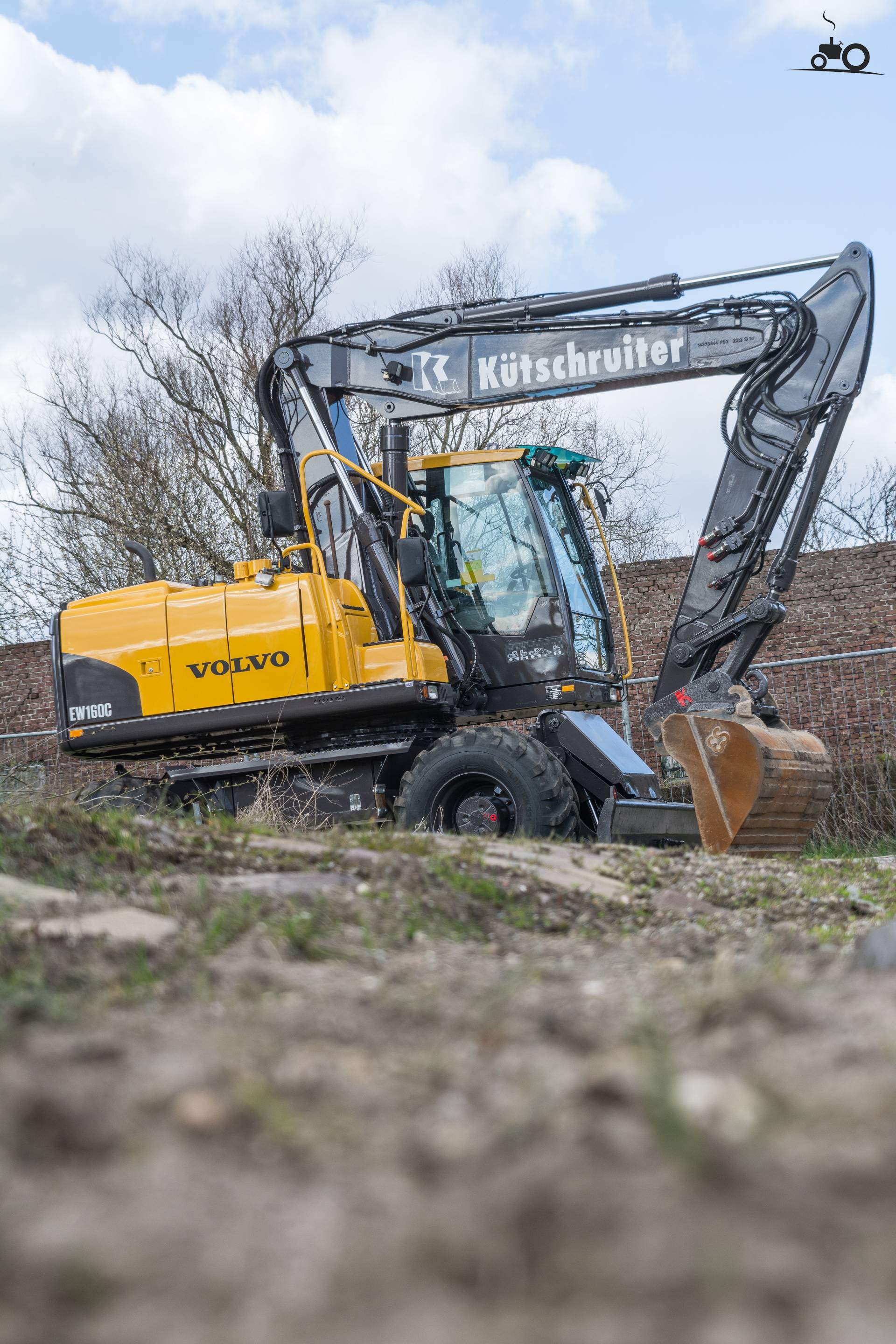 Foto Volvo EW 160C van Kutschruiter BV