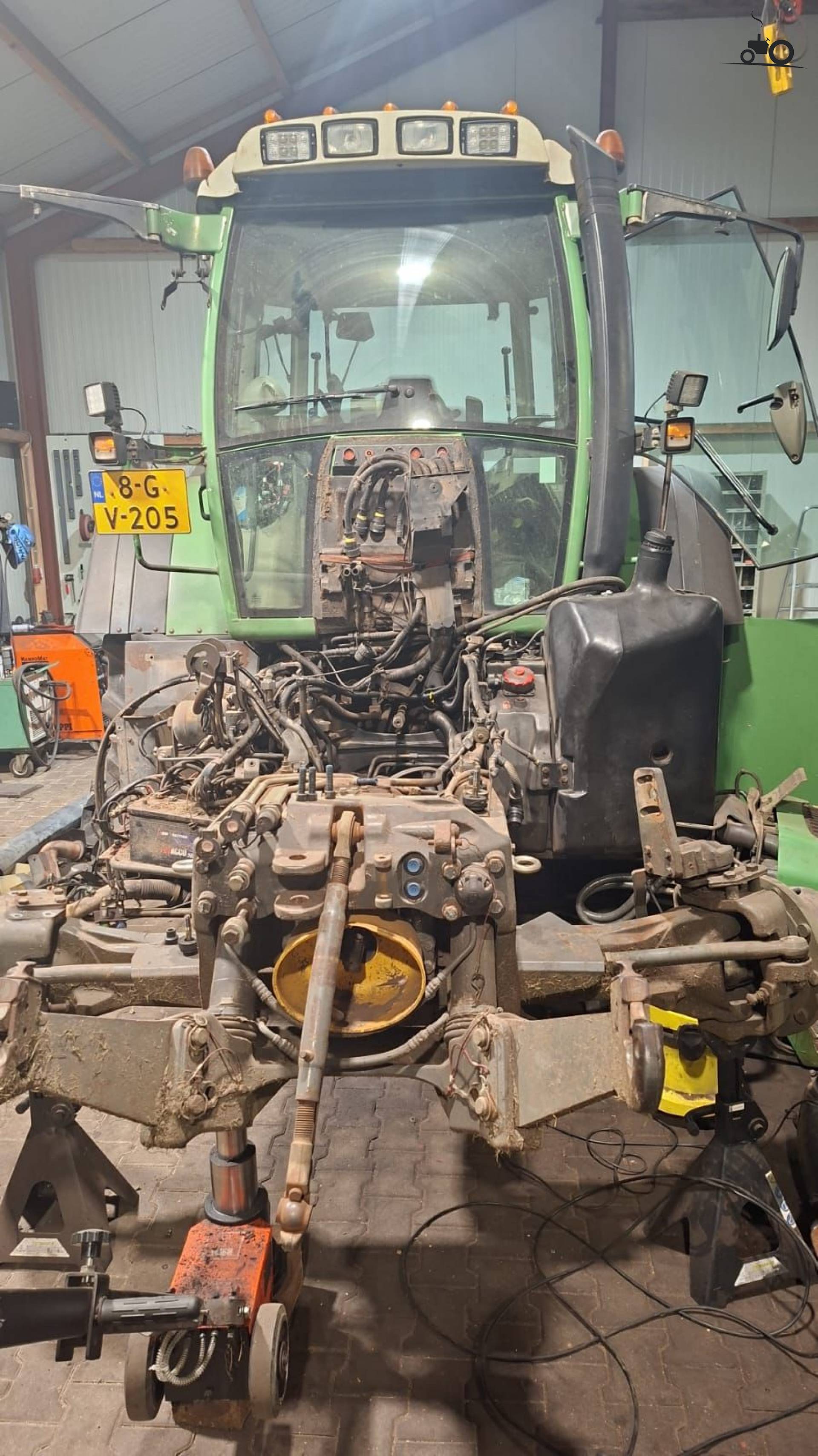 Fendt 818 TMS zonder frontkap