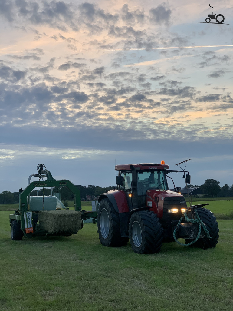 Foto Case IH CVX 195 van Loonbedrijf H. van Haarst