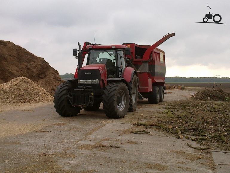 Foto Case IH Puma 180 CVX van Groothuis Landschapsonderhoud (bosbouw)