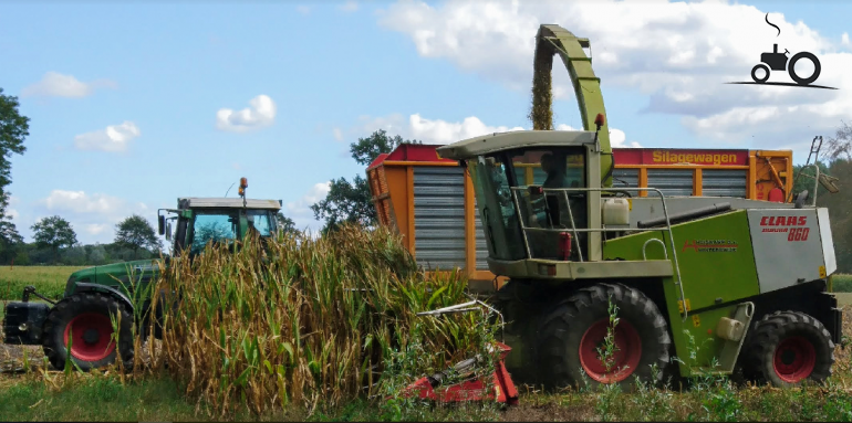 Foto Claas Jaguar 860 van Huiskamp BV