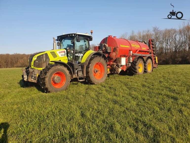 Foto Claas Axion 850 #1460562
