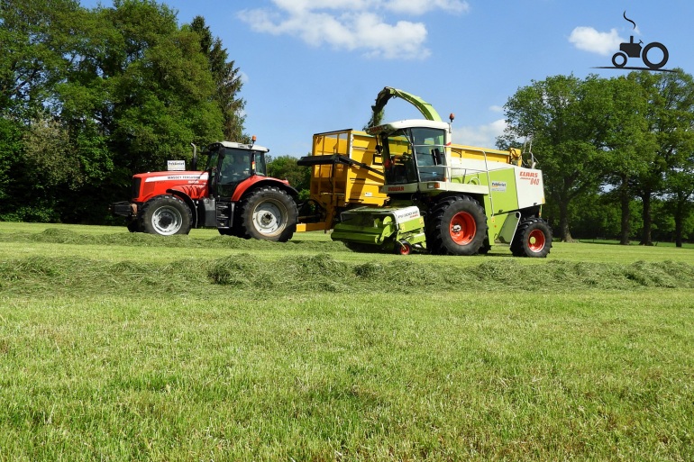 Foto Claas Jaguar 840 van Pekkeriet Dalfsen B.V.