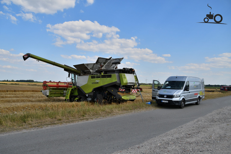 Foto Claas Lexion 760 van Agravis
