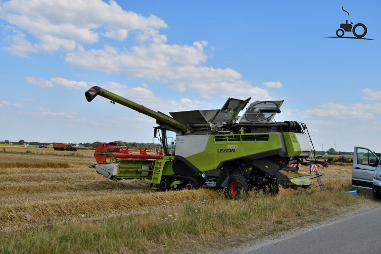 Foto Claas Lexion 760 van Agravis