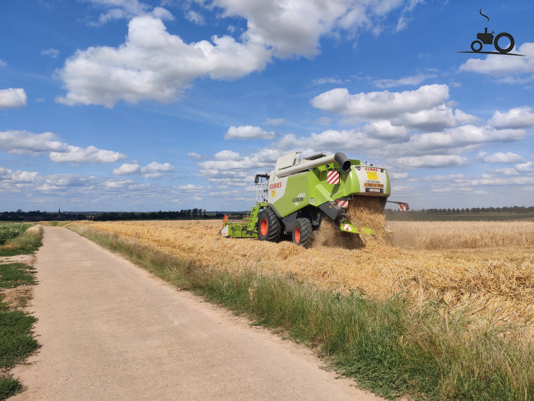 Foto Claas Lexion 650 van Hertigers Leon