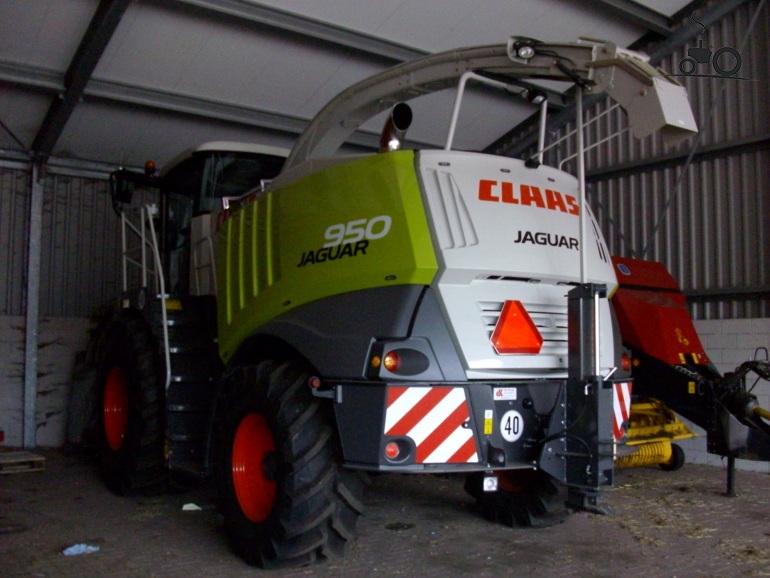Foto Claas Jaguar 950 van Loonbedrijf & Mesthandel Gebr. Blankespoor BV