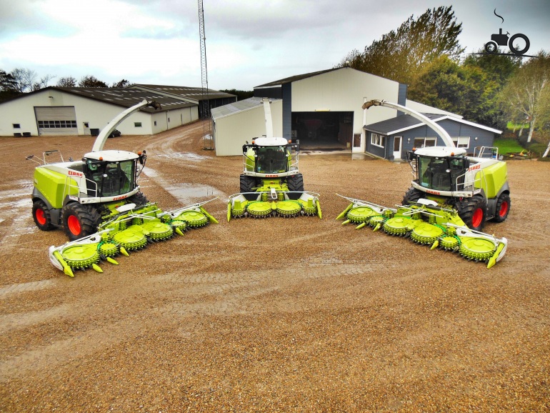 Foto Claas Jaguar Meerdere van Kim Vind Maskinstation & Entreprenør Aps