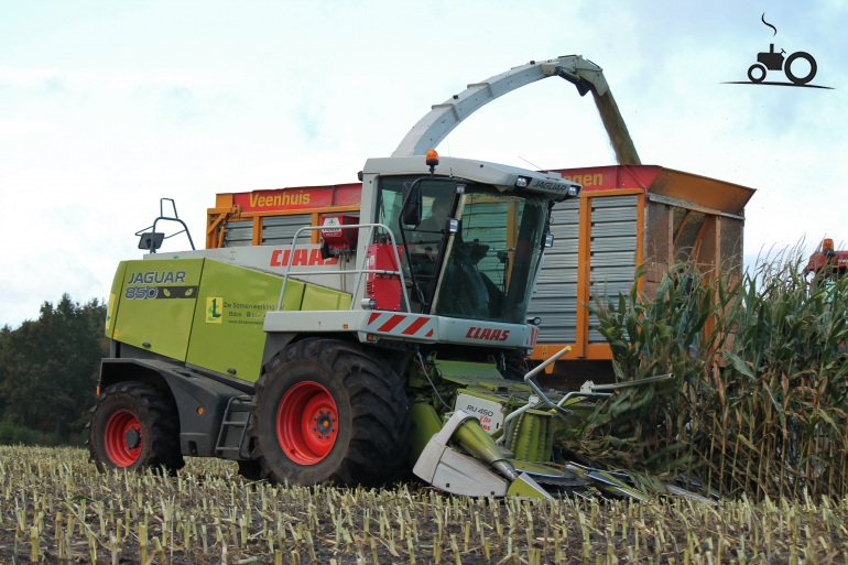 Foto Claas Jaguar 850 Green Eye #811231