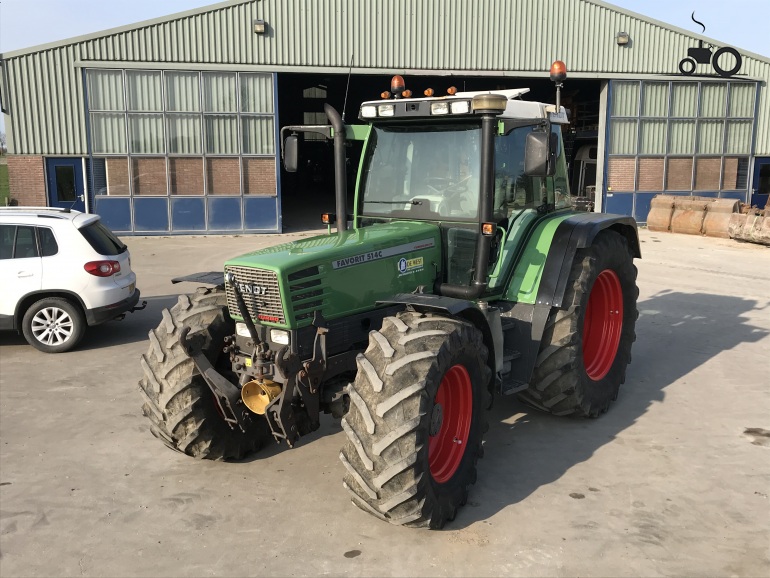 Foto Fendt 514 C van De West