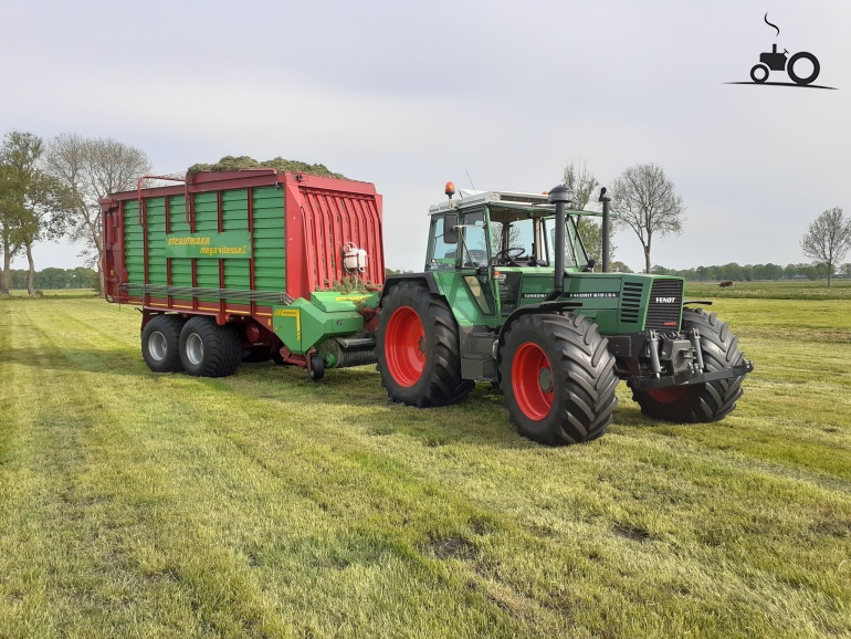 Foto Fendt 615 van Loonbedrijf Slager