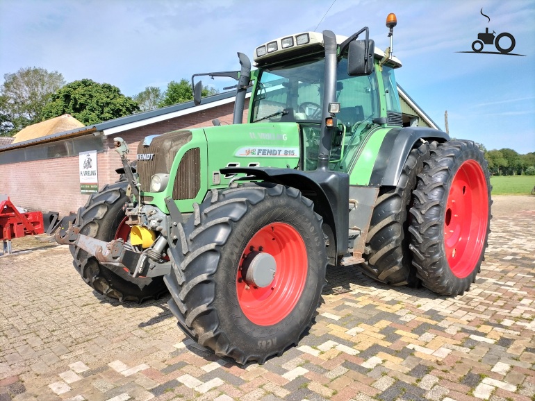 Foto Fendt 815 van H Vrieling