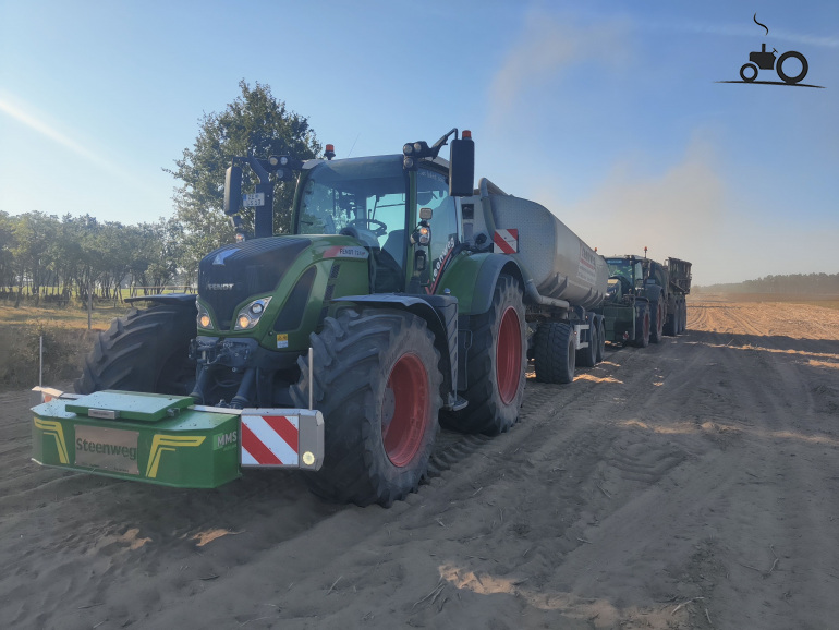 Foto Fendt 724 van Steenweg Landwirtschaftliche Dienstleistungen GmBh
