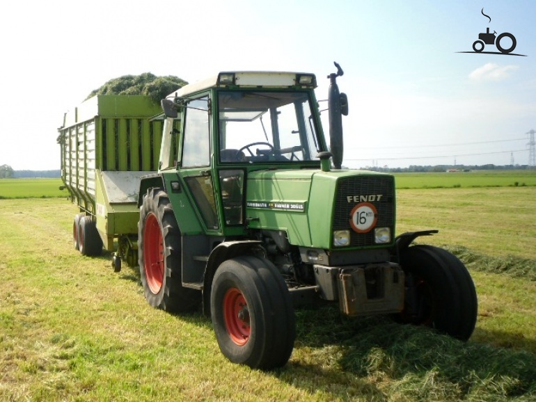Foto Fendt 308 LS van Melkveehouderij Pierik