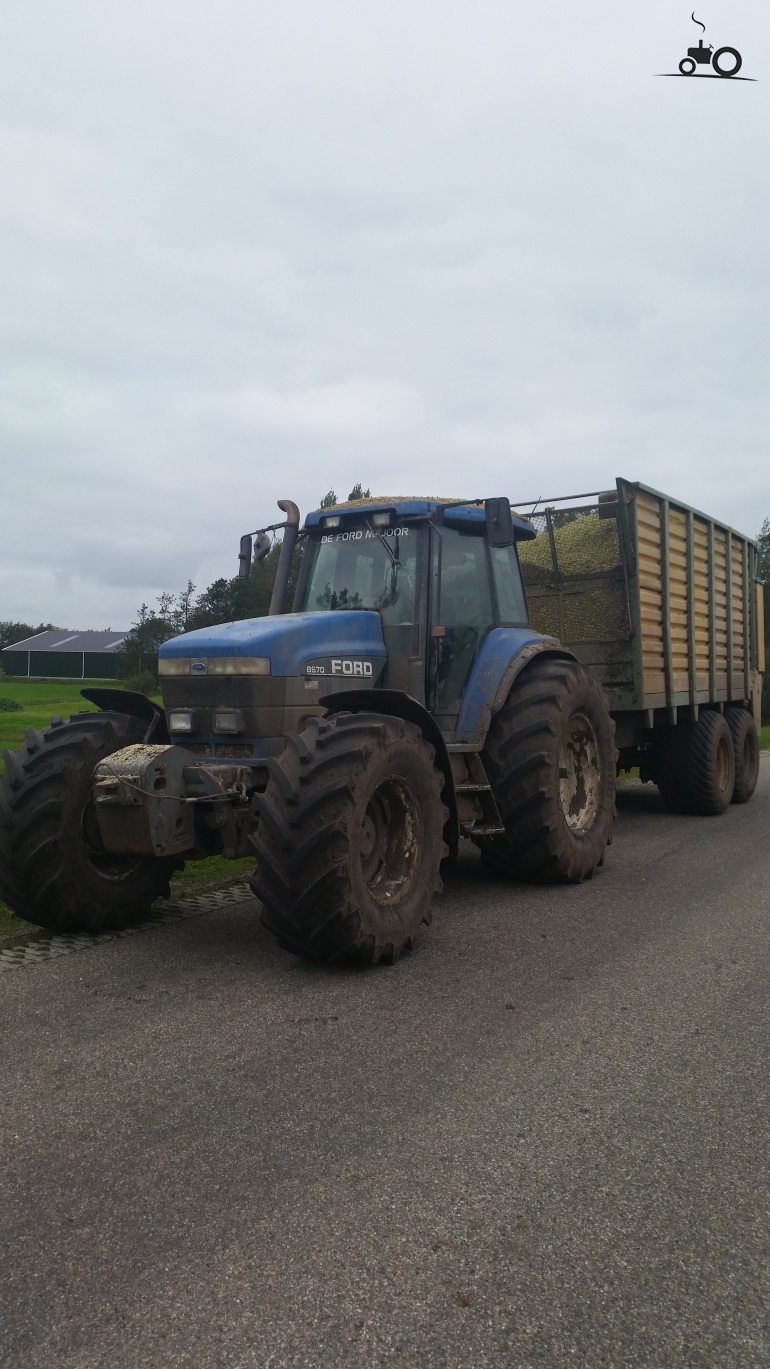 Foto Ford 8670 van Loon Bedrijf E De Wit