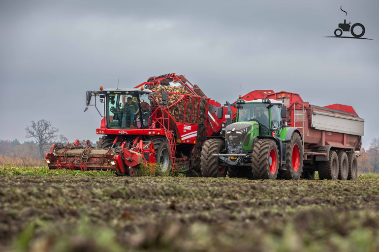 Foto Grimme Rexor 620 van Van Den Borne Aardappelen