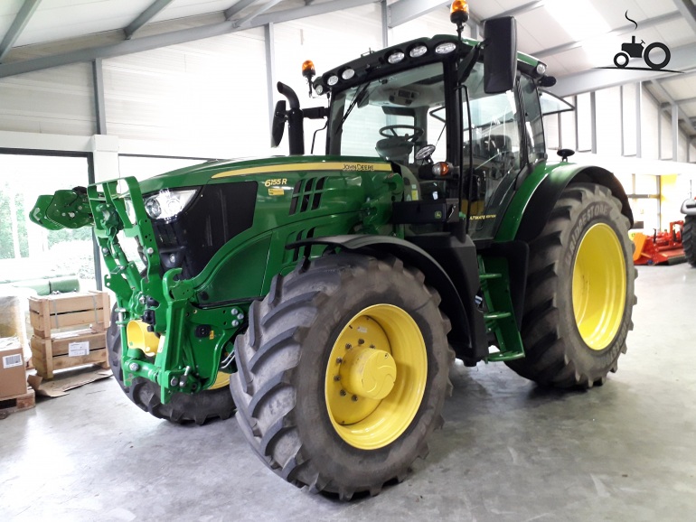 Foto John Deere 6155R van Kraakman BV