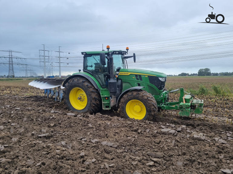 John Deere 6R 155 - Deutschland - Traktor foto #1491753