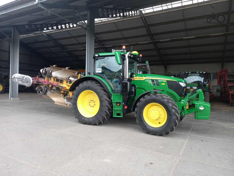 John Deere 6R 185 - Deutschland - Traktor foto #1496000