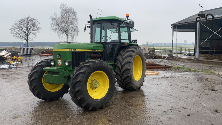 Nieuwe wielen john deere 3050