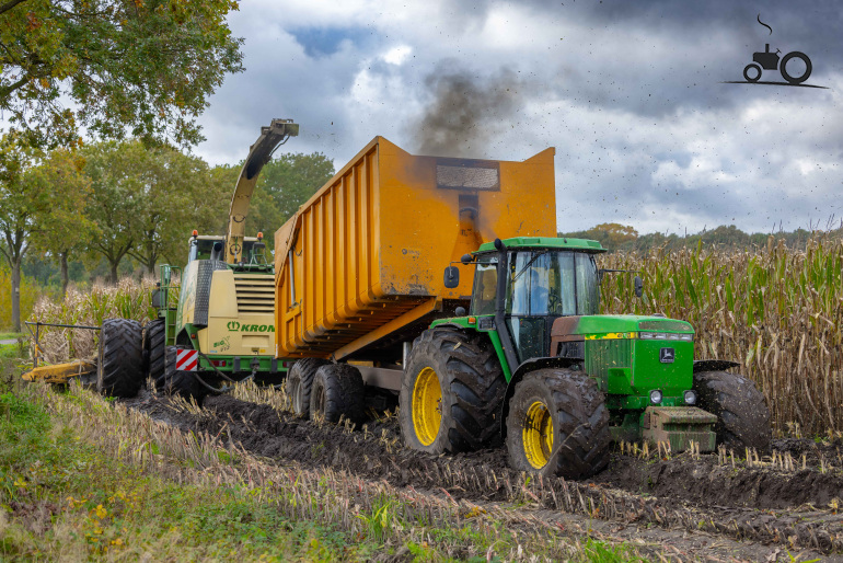 Foto John Deere 4955 van Bosmans Hilvarenbeek
