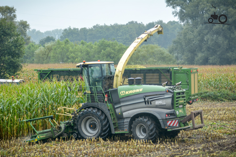 De Big X 1180 van Wiverco bv in actie