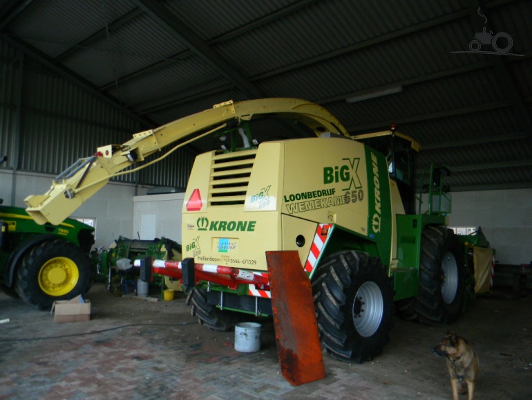 Foto Krone Big X 650 van Wemekamp