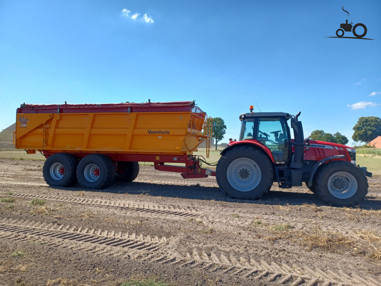 Foto Massey Ferguson 7616 van Graafstra