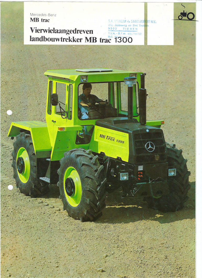Foto MB Trac 1300 #1505193