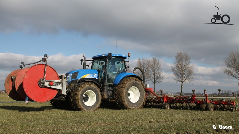 Foto New Holland T 6080 Gen2 van De Kleijberg BV