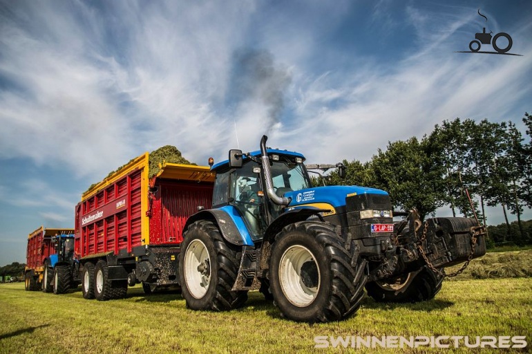 Foto New Holland TM 190 van Loonbedrijf Geutjens