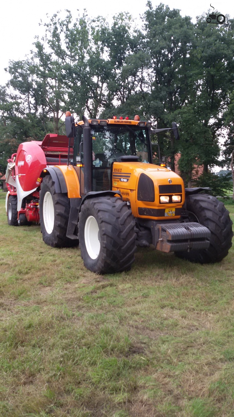 Foto Renault Ares 735 RZ van Nijmeijer-kuipers