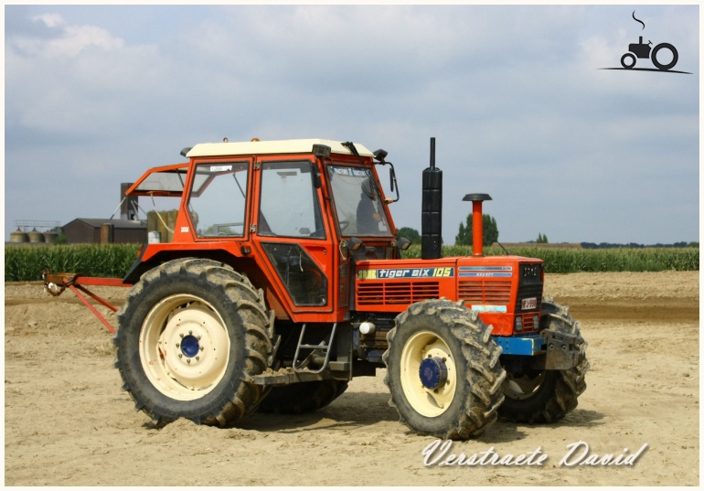 Same Tiger Six 105 - United Kingdom - Tractor picture #381953