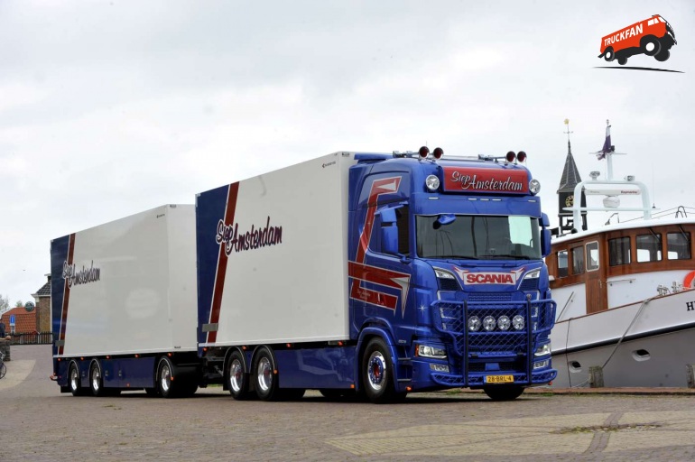 Foto Scania 650S van Fa.S.Amsterdam Int.Transport, Transportbedrijf S ...