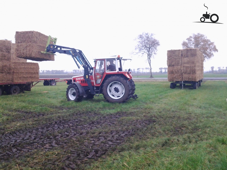Foto Steyr 8090 van Lucas Hatzmann Agrarischedienst Verlening