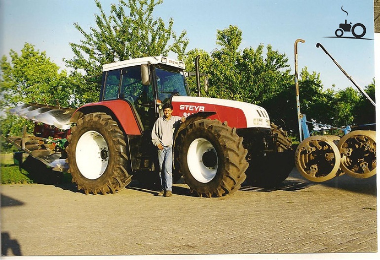 Foto Steyr 9145 van Krol Aardappelen
