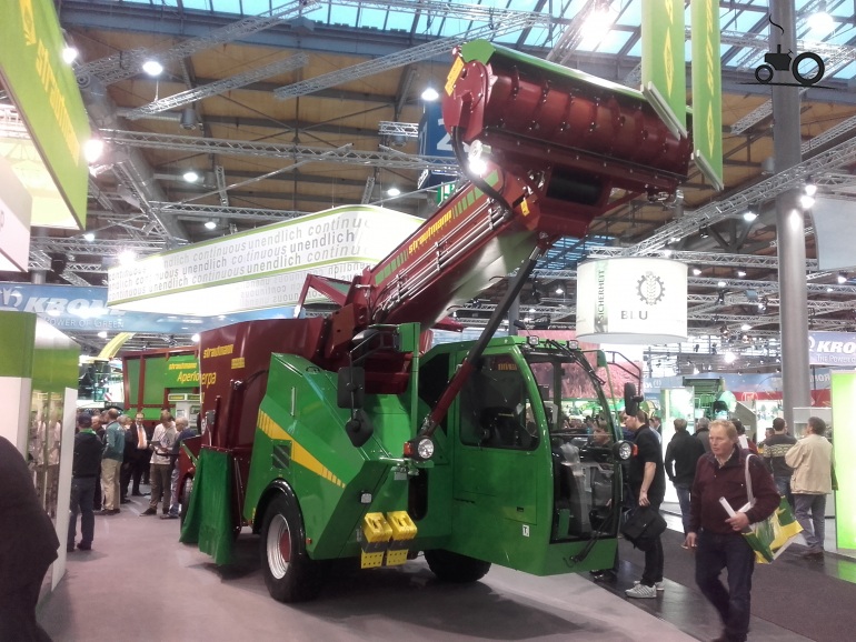 Foto Strautmann Sherpa van Agritechnica