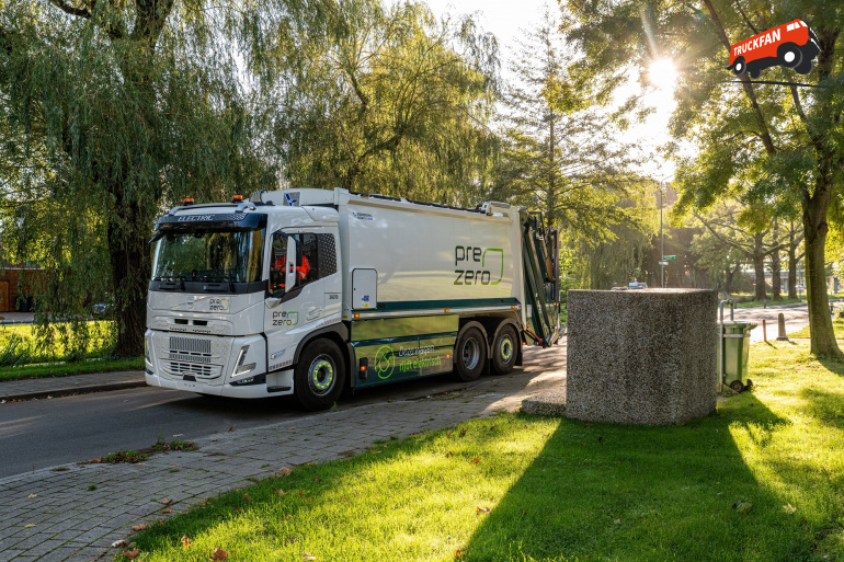 Foto Volvo FM 5th gen van PreZero (vh oa Suez, Sita en BFI)