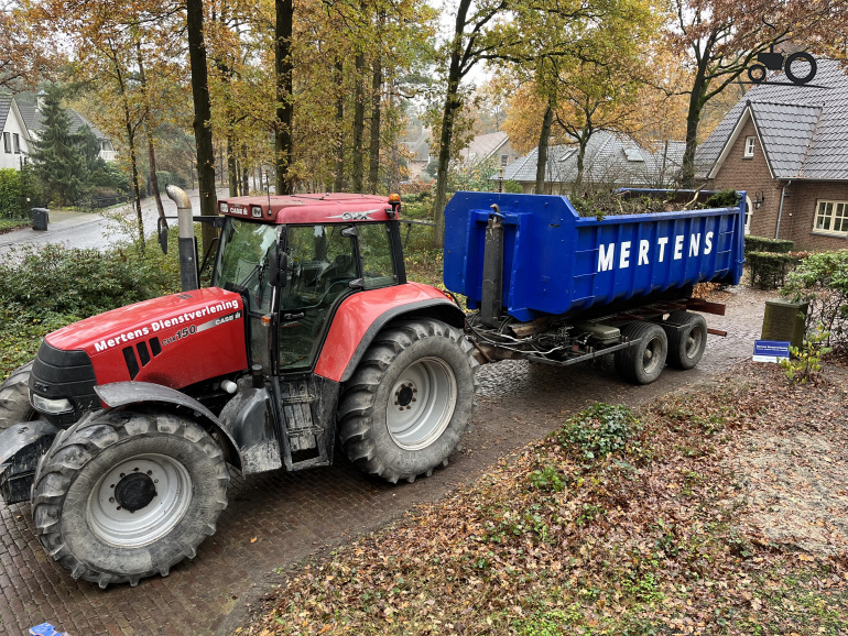 Foto Zelfbouw Haakarm van Mertens Dienstverlening