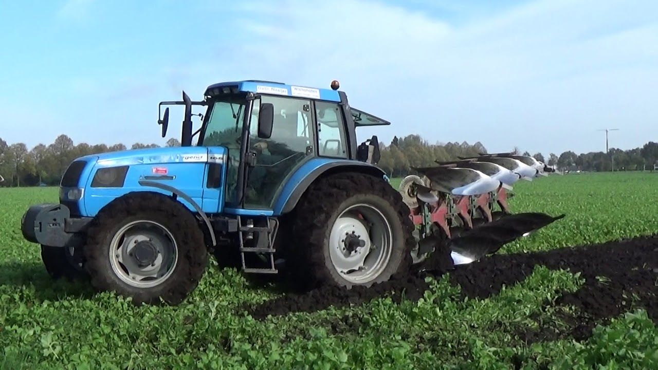 LANDINI 165 MET EEN 4 SCHAAR WENTELPLOEG