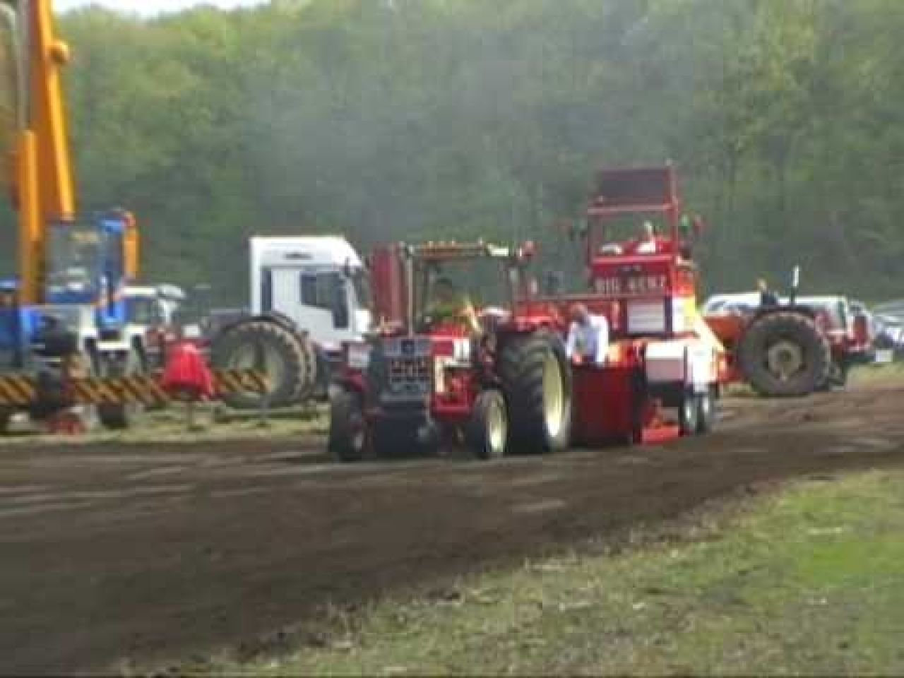 TrekkerTrek Schijf 2009 Berry Kok met de Inter 844-s wedstrijdtrek 4,5 ton